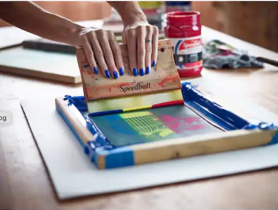 How to do Screen Printing Step by Step | Orange and Lemons