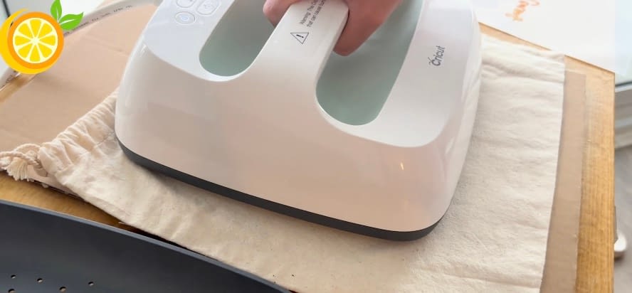 Easy Press DTF Transfers on Canvas Tote Bag | Orange and Lemons